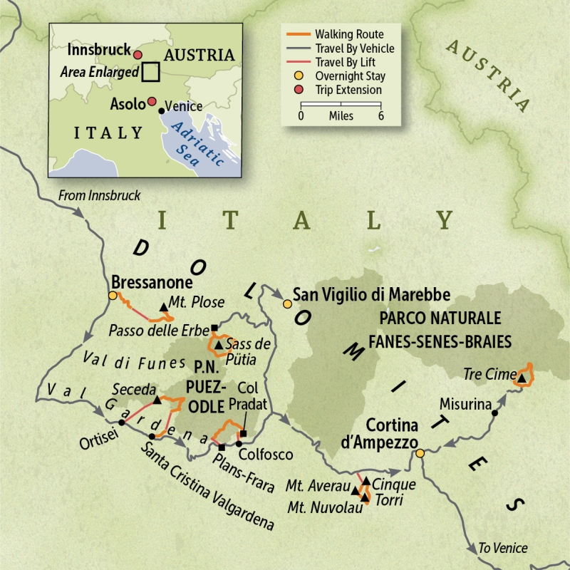 Italy: The Dolomites - Country Walkers