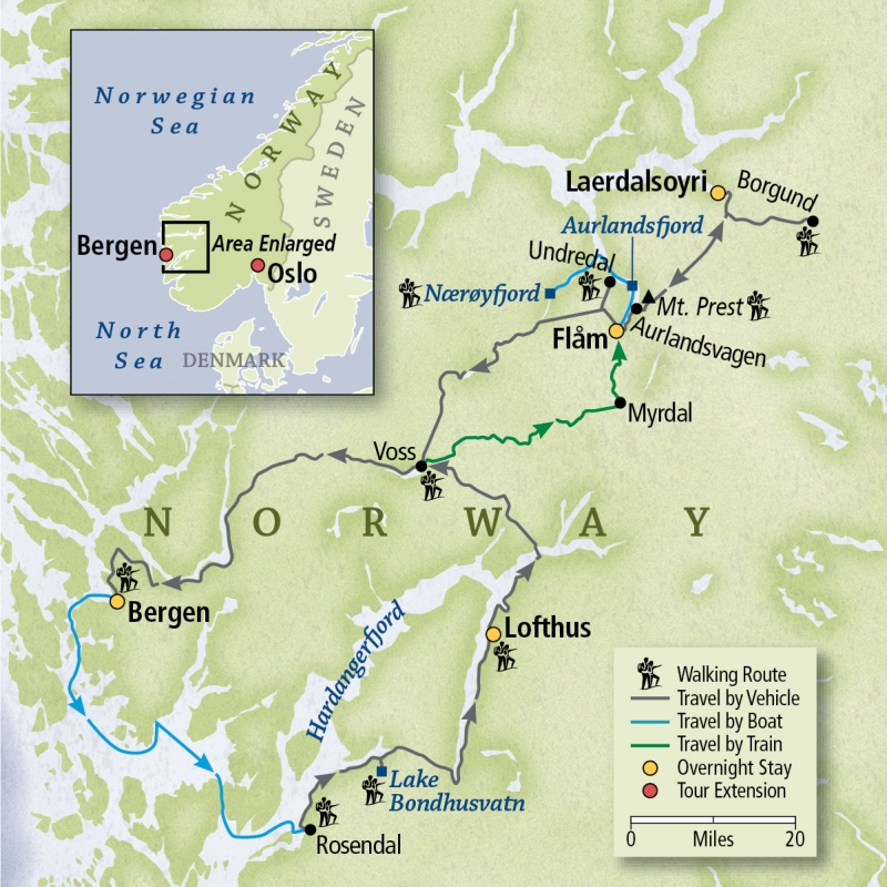 Norway: Bergen & the Fjords | Country Walkers